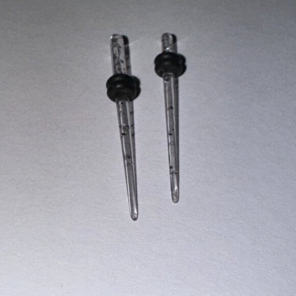 One Simple Pleasure | Jewelry | Clear 4 Gauge Uv Acrylic Glitter ...
